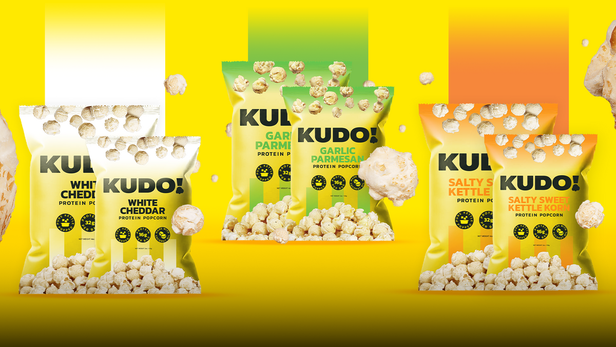 KUDO Protein Popcorn || Keto-Friendly, Low Calorie Healthy Snacks ...