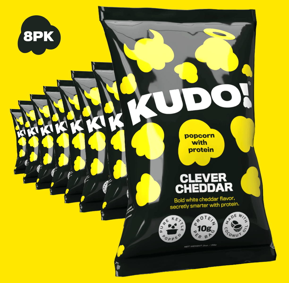 KUDO Protein Popcorn || Keto-Friendly, Low Calorie Healthy Snacks ...